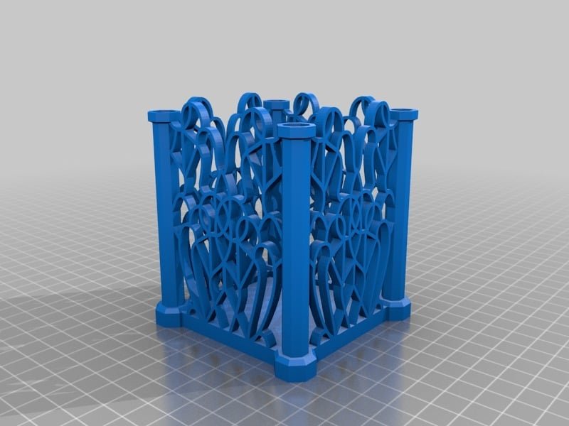 Decorative Box 3D Printer Model Download Free STL File - 3axis.co