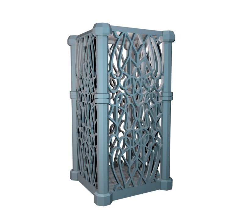 Decorative Box 3D Printer Model Download Free STL File - 3axis.co