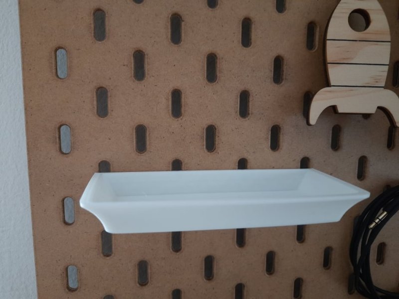 Secret Shelf For IKEA Skadis Remix 3D Printer Model Download Free STL ...