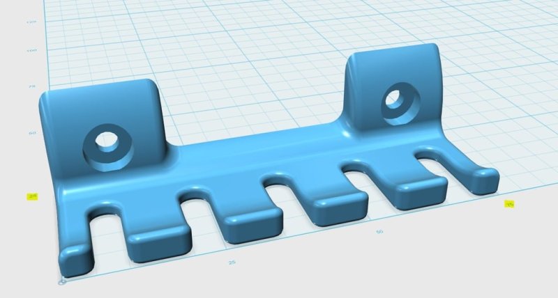 Rasp(tool)-rack 3D Printer Model Download Free STL File - 3axis.co