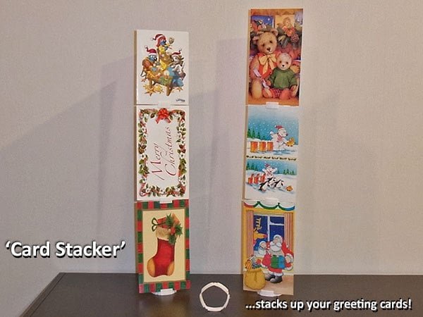 ‘Card Stacker’… Stacks Your Greeting Cards! 3D Printer Model Download ...