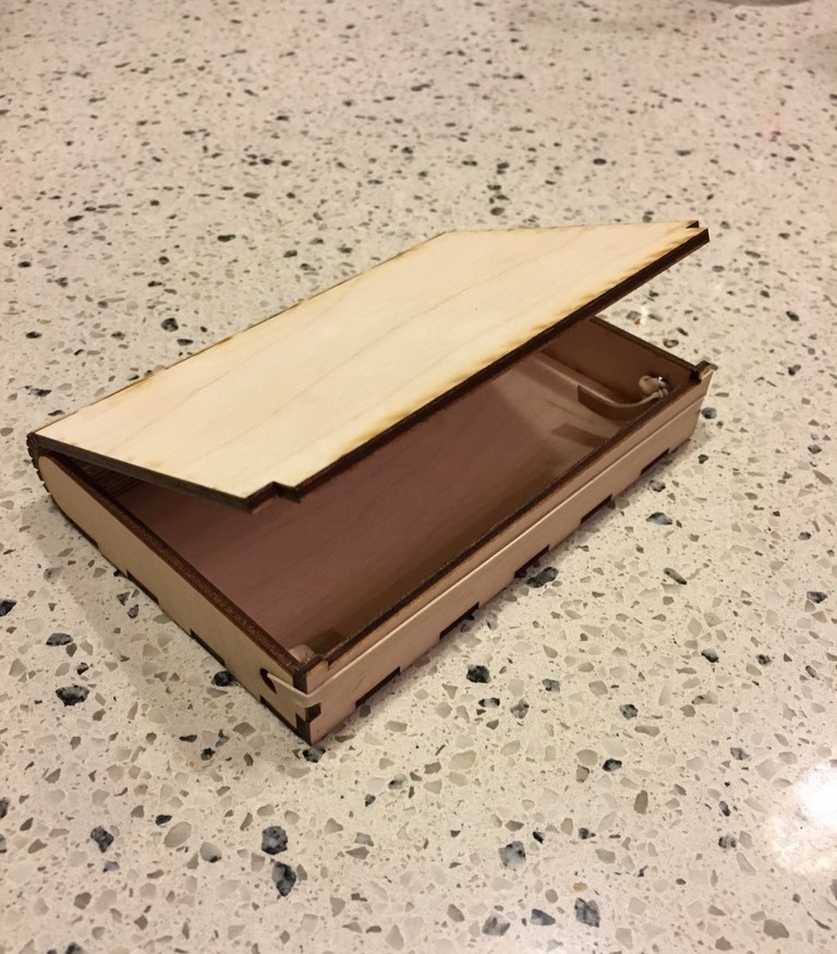 Laser Cut Living Hinge Box 3mm SVG File Free Download - 3axis.co