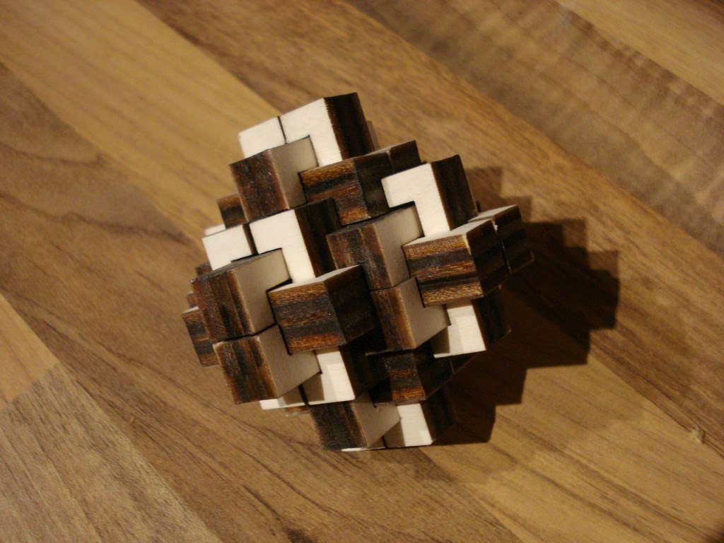 Laser Cut Wooden Burr Puzzle SVG File Free Download - 3axis.co