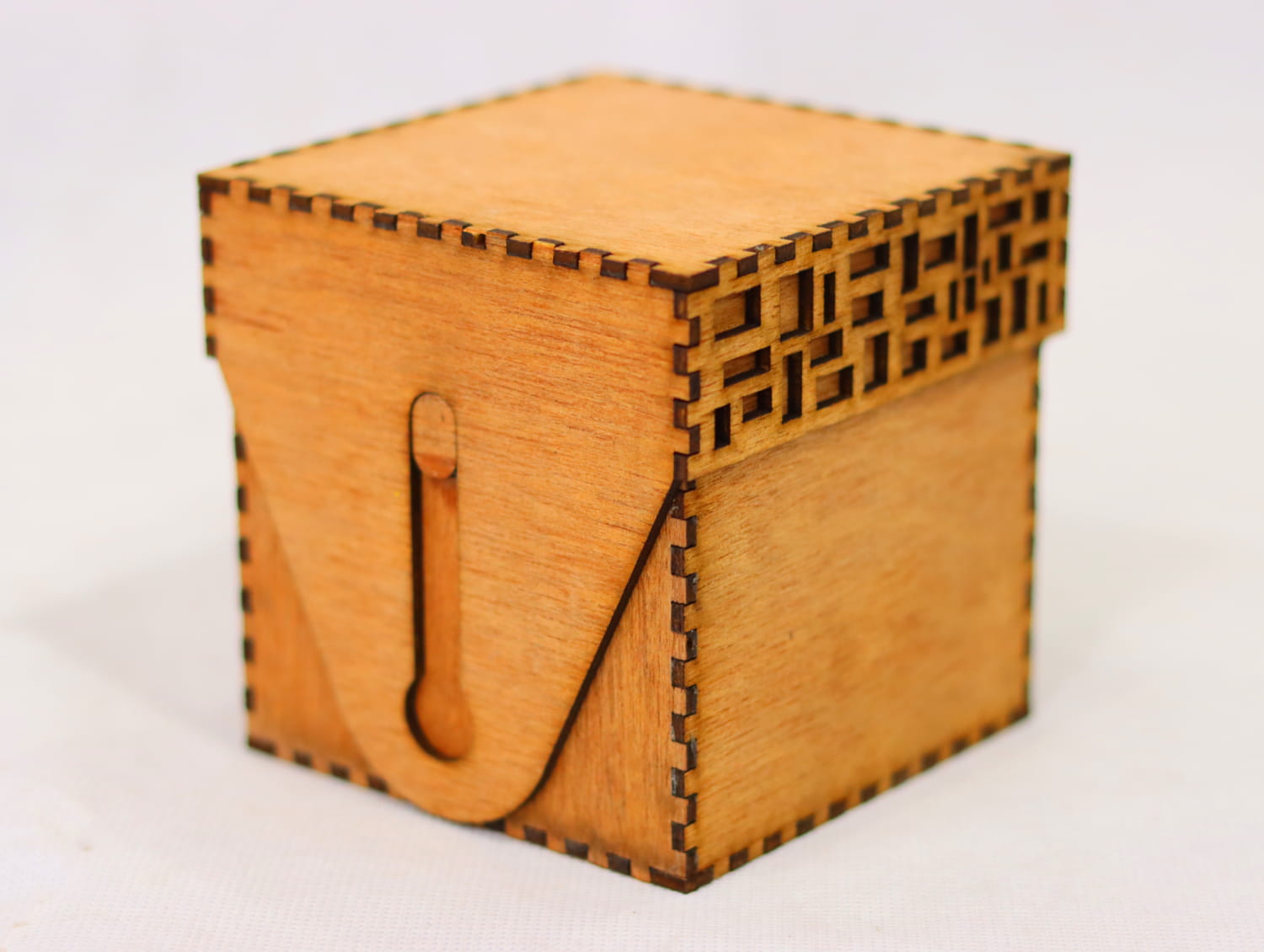 Laser Cut Wood Gift Box 3mm SVG DXF CDR AI PDF Free Download - 3axis.co