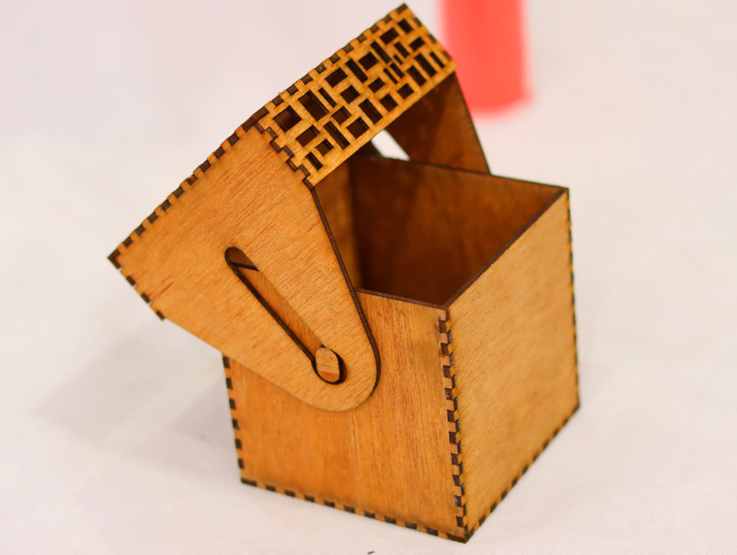 Laser Cut Wood Gift Box 3mm SVG DXF CDR AI PDF Free Download - 3axis.co