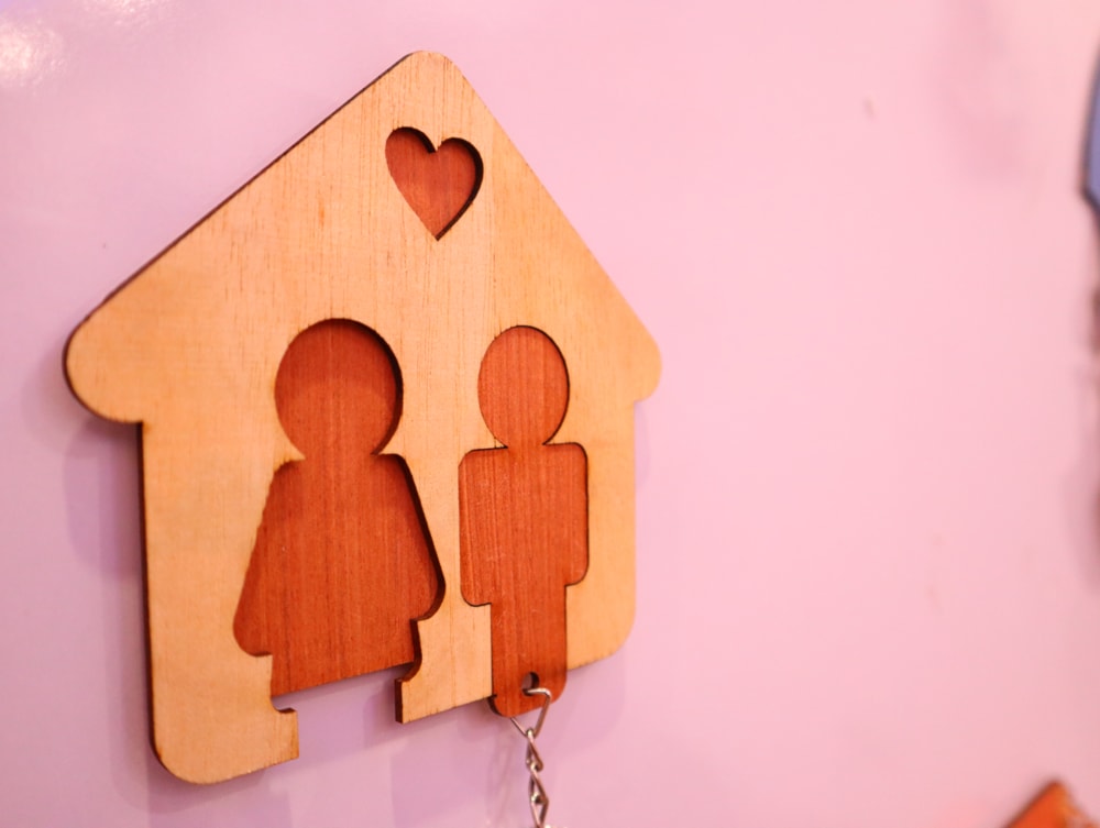Laser Cut Couple Key Holder 3mm DXF File Free Download - 3axis.co