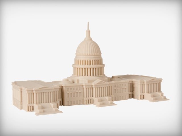 The Capitol – Legislative 3D Printer Model Download Free STL File ...