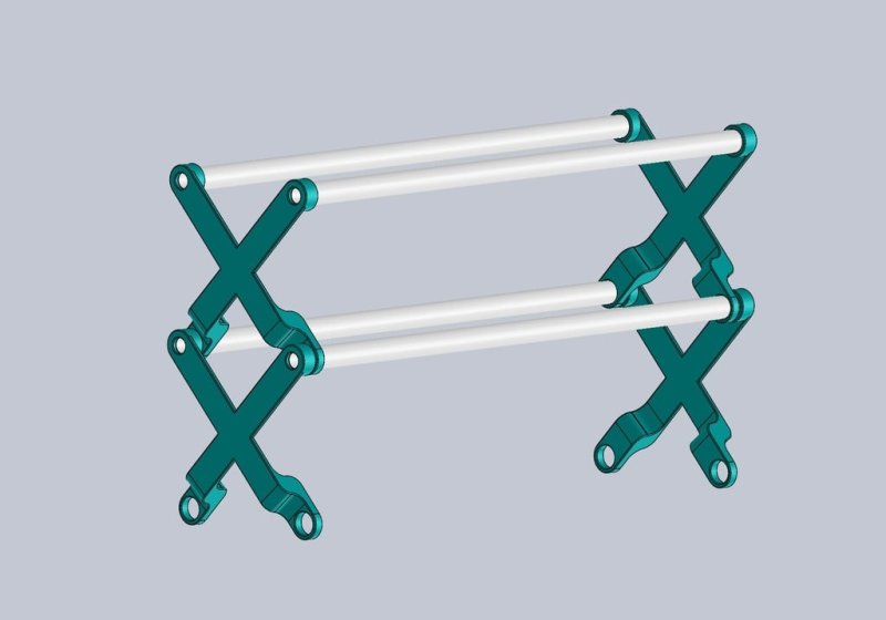 Pergo 1/2″ PVC Exapandable Shoe Rack 3D Printer Model Download Free STL ...