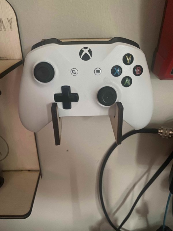 Laser Cut Xbox Controller Stand DXF File Free Download - 3axis.co
