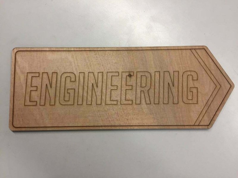 Laser Cut Engineering Sign Free Vector Download - 3axis.co
