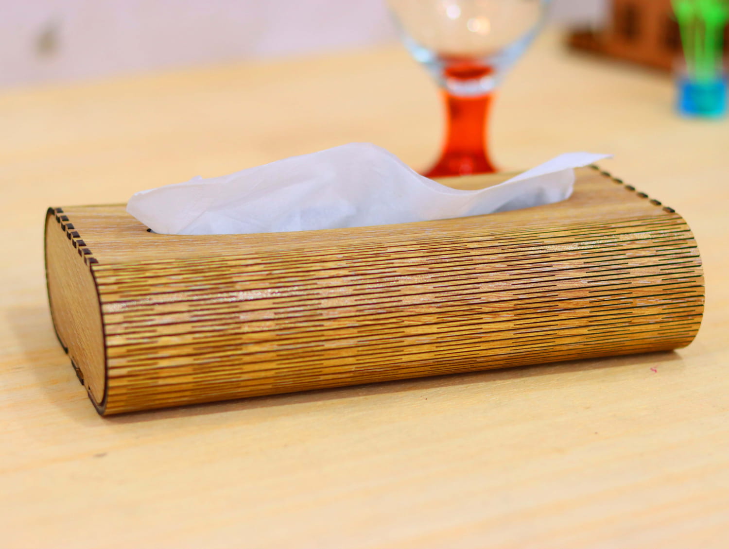 Laser Cut Wood Tissue Box SVG DXF CDR AI PDF Free Download - 3axis.co