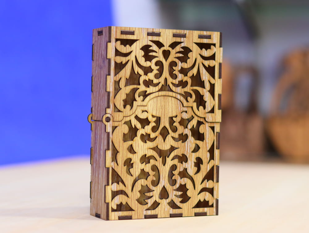 Laser Cut Wooden Playing Card Box SVG DXF CDR AI PDF Free Download ...