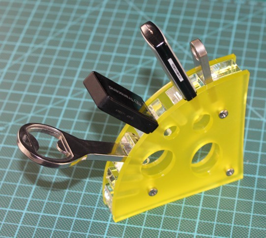 Laser Cut Cheese USB Flash Drives Holder Free Vector cdr Download ...