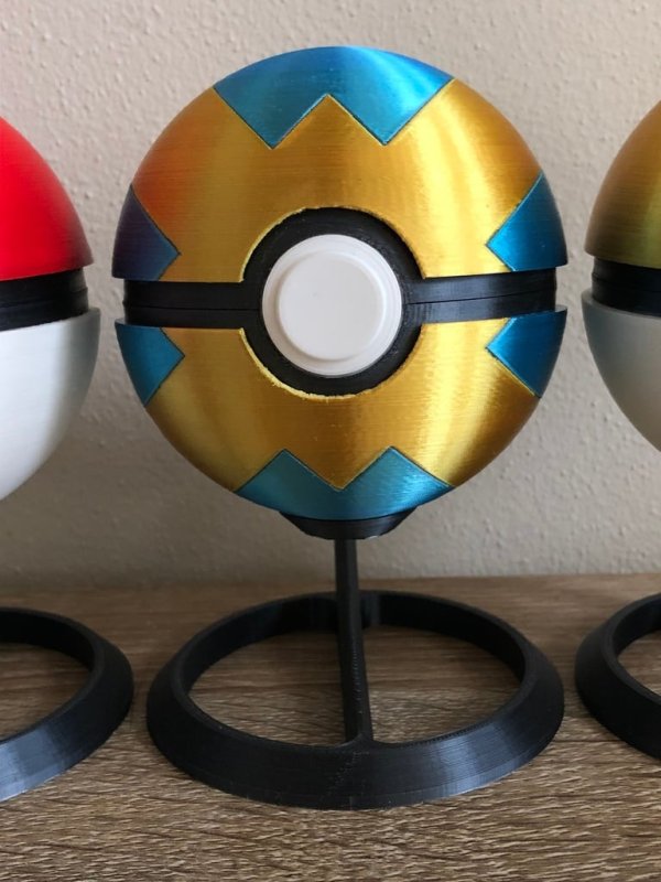 Quick Ball – Fully Functional With Button And Hinge 3D Printer Model ...