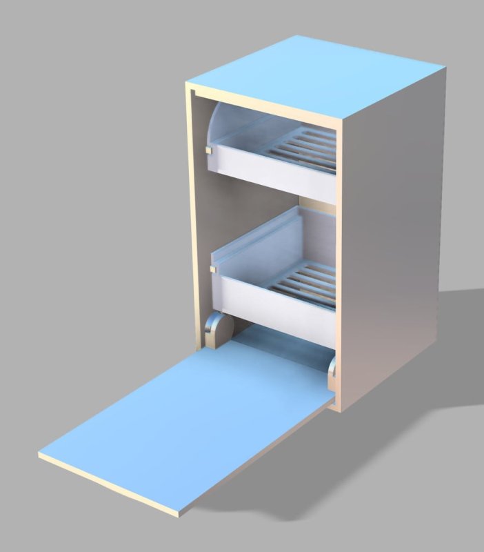 Dishwasher For Doll House 3D Printer Model Download Free STL File ...