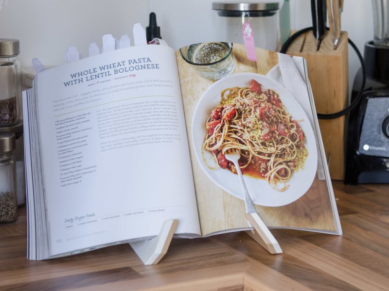 Elegant Book Stand 3D Printer Model Download Free STL File - 3axis.co