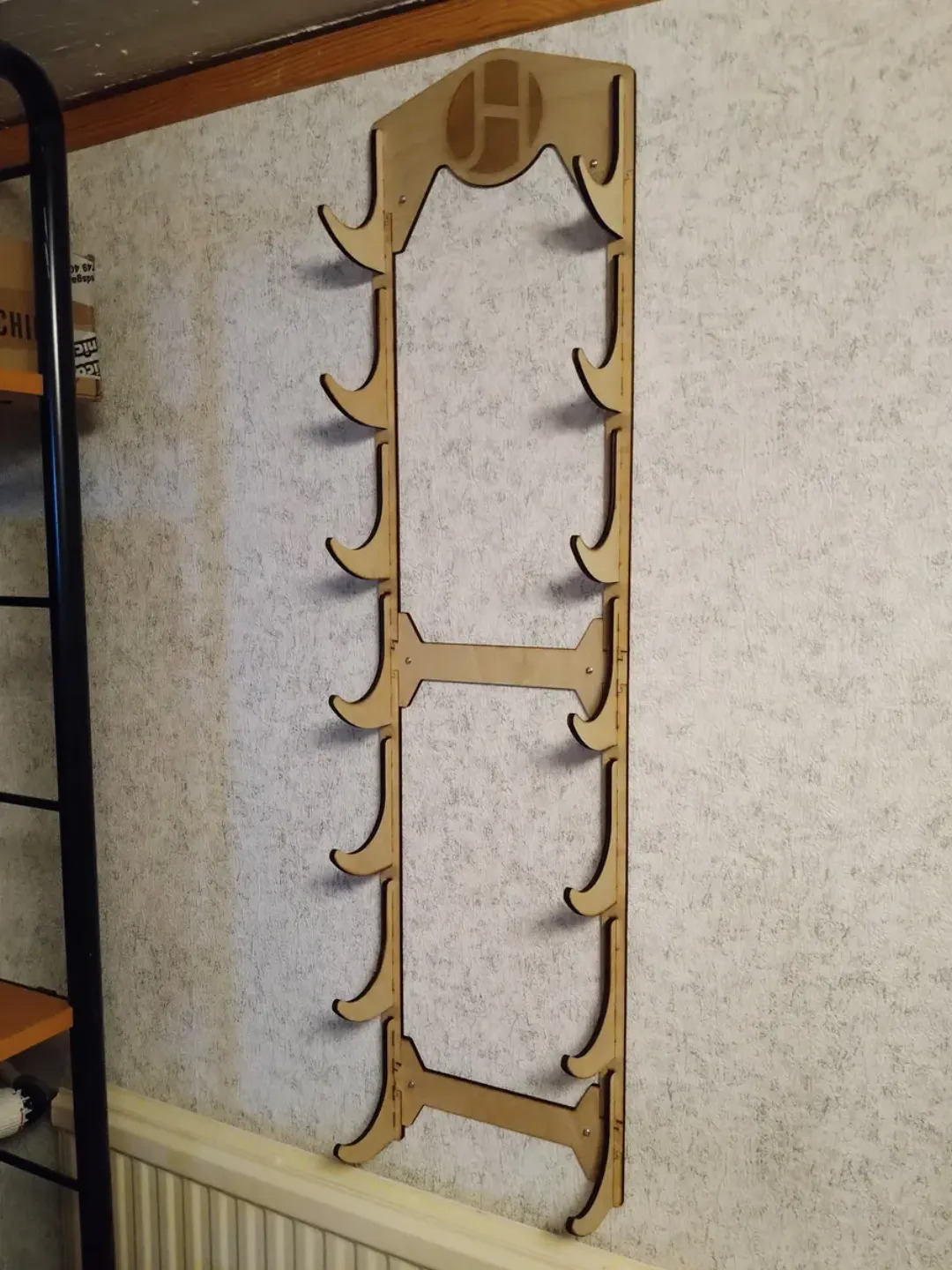 Laser Cut Vinyl Roll Storage DXF File Free Download - 3axis.co