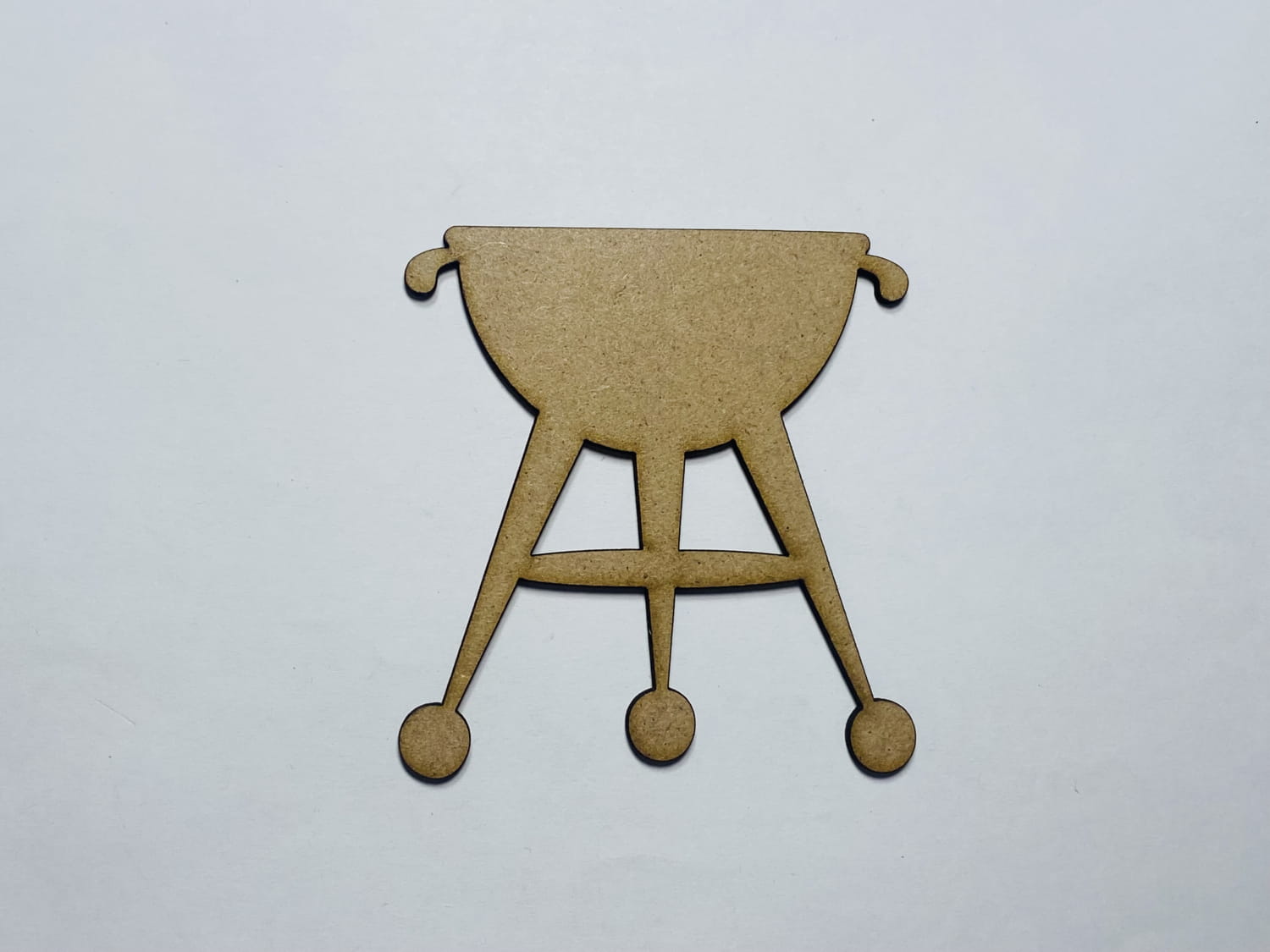 Laser Cut BBQ Barbecue Grill Unfinished Cutout Shape SVG DXF CDR AI PDF ...