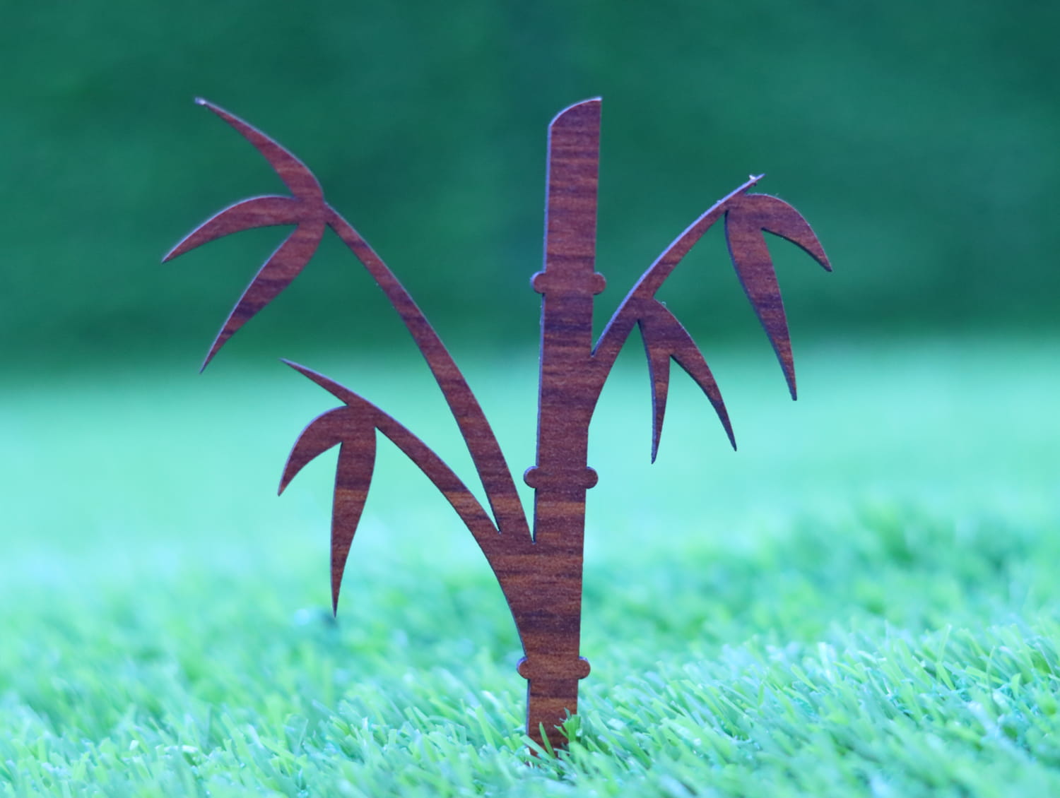 Laser Cut Bamboo Shape Unfinished Wood Bamboo Cutout SVG DXF CDR AI PDF ...