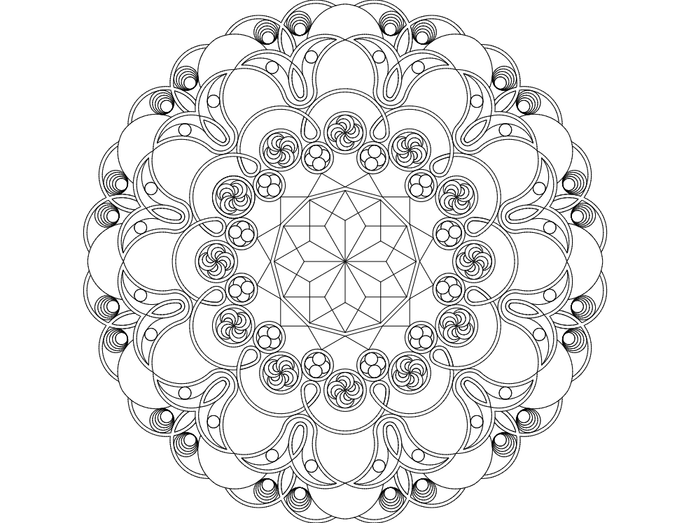 Geo Design dxf File Free Download - 3axis.co