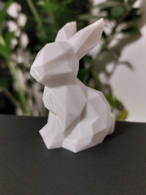 Low Poly Easter Bunny 2 3D Printer Model Download Free STL File - 3axis.co