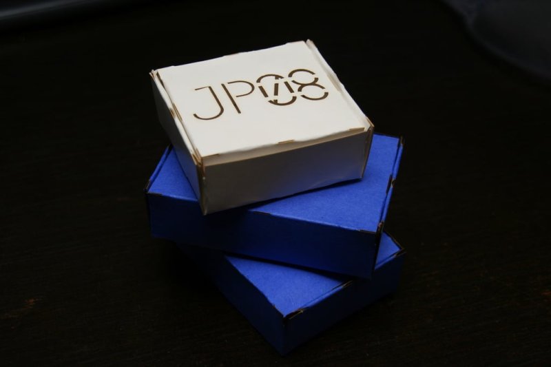 Laser Cut Functional Papercraft: A Folded Box Free Vector Download ...