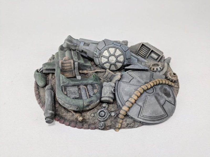 Spaceport Scrap Pile V2 3D Printer Model Download Free STL File - 3axis.co