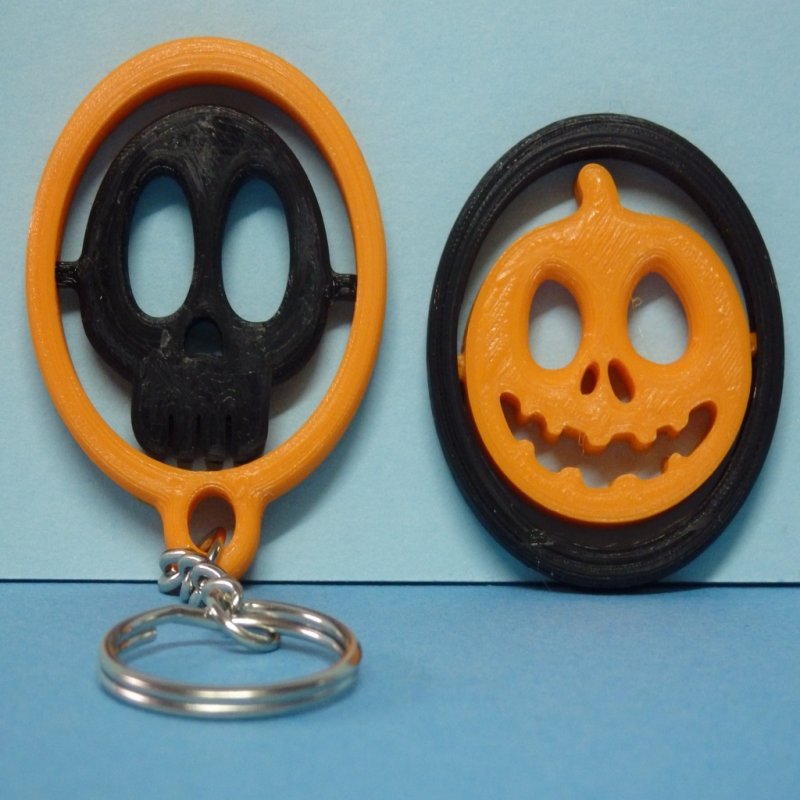 Gadget Et Keychain Halloween 3D Printer Model Download Free STL File ...
