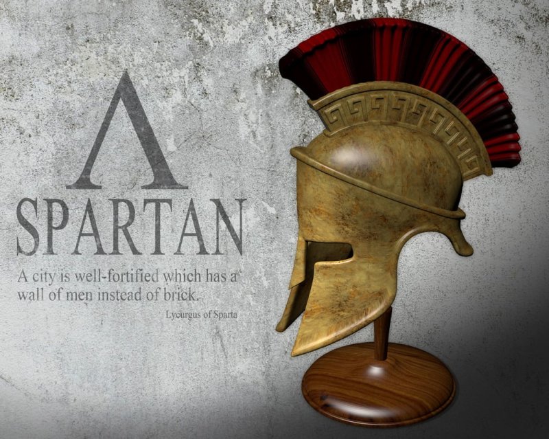 Spartan Helmet 3D Printer Model Download Free STL File - 3axis.co