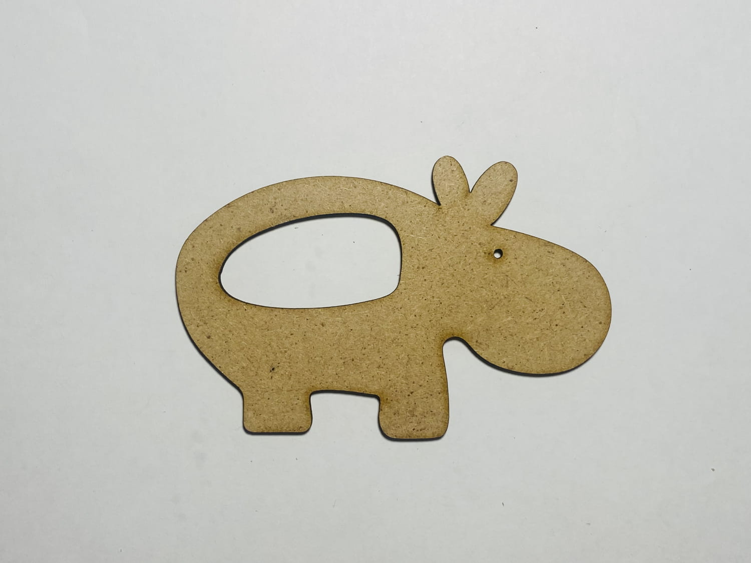 Laser Cut Wood Hippo Cutout Hippo Shape SVG DXF CDR AI PDF Free ...