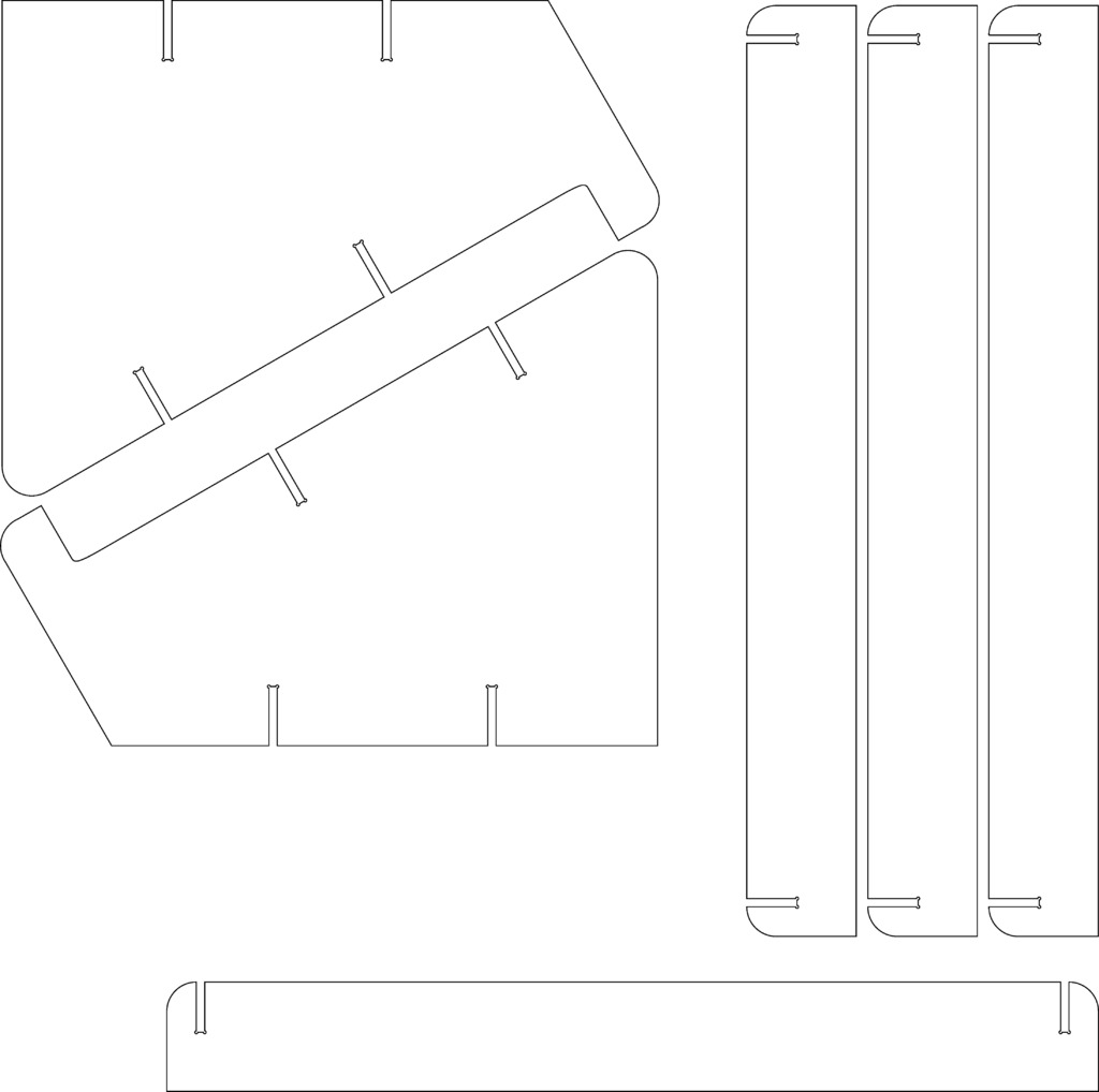 Laser Cut Laptop Stand Cardboard Macbook Air Stand SVG File Free ...