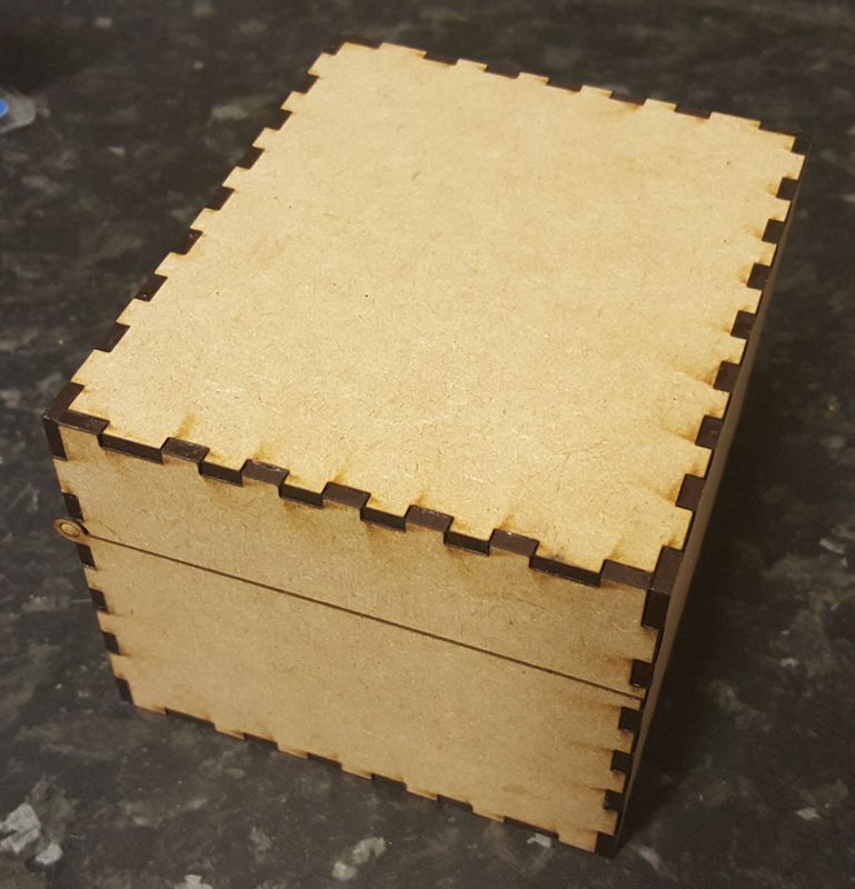 Laser Cut Wooden Hinged Box 3mm SVG File Free Download - 3axis.co