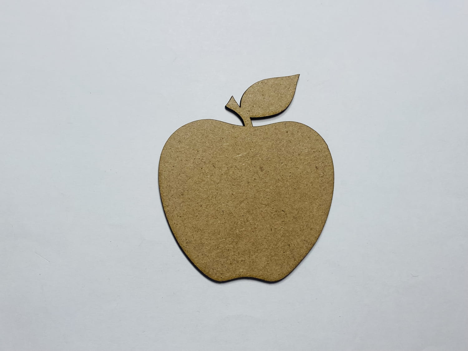 Laser Cut Apple Wooden Cutout Unfinished Craft SVG DXF CDR AI PDF Free ...