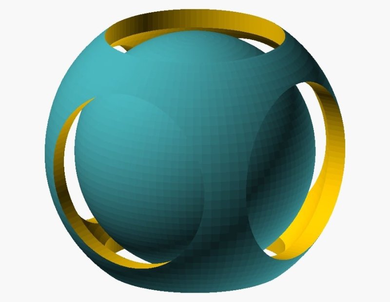 Fidget Ball Cube 3D Printer Model Download Free STL File - 3axis.co