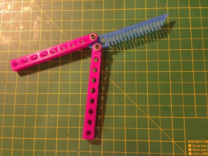 Butterfly Comb (Fun, Functional, Aggressive) 3D Printer Model Download ...