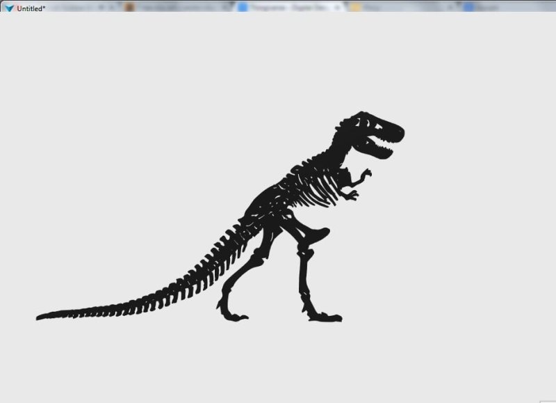Tyrannosaurus Rex Skeleton 3D Printer Model Download Free STL File ...