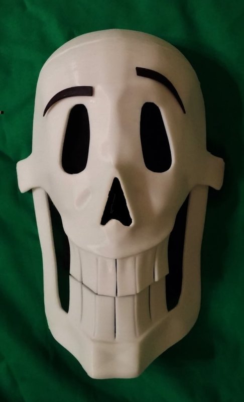 Stylized Skull Mask 3D Printer Model Download Free STL File - 3axis.co