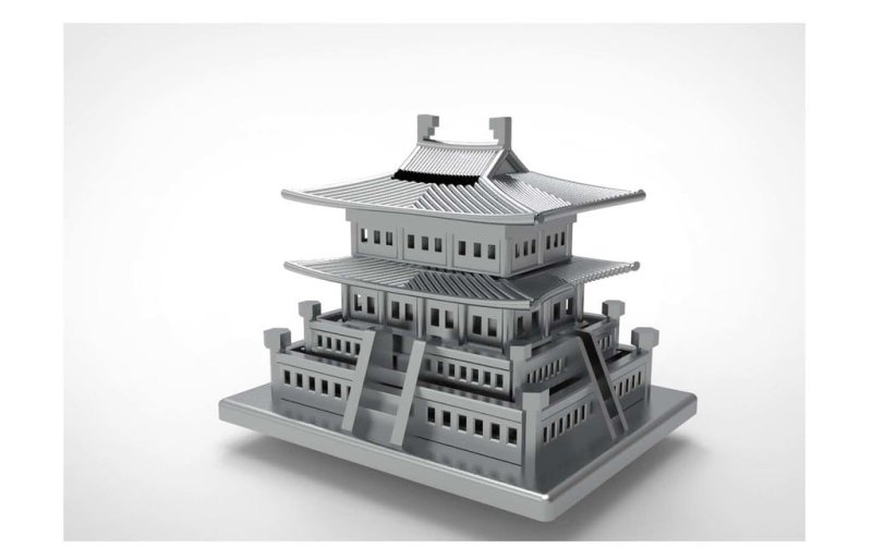 Korean Traditional Architecture Coin Bank 3D Printer Model Download ...