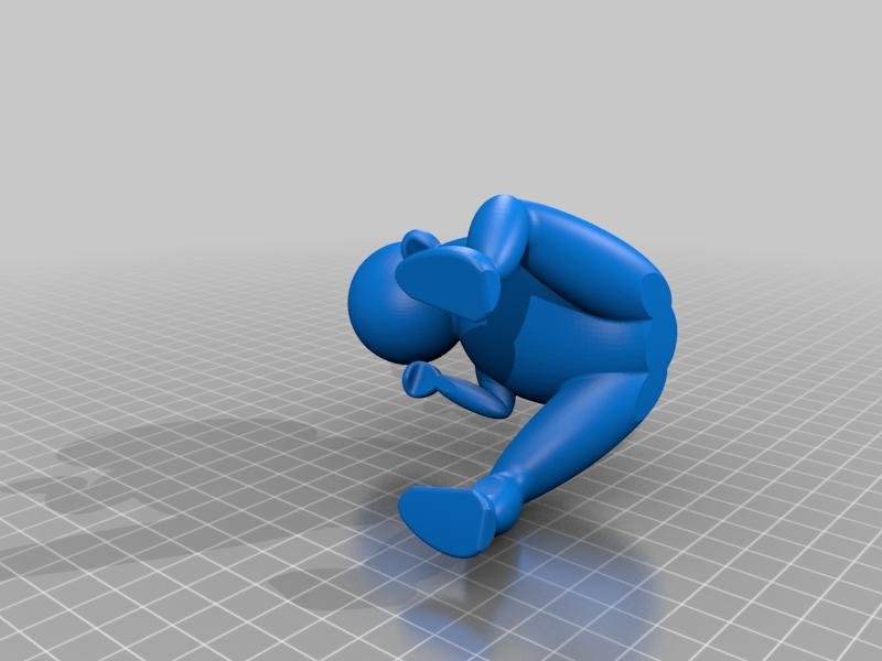 Fower Pot Figures 3D Printer Model Download Free STL File - 3axis.co