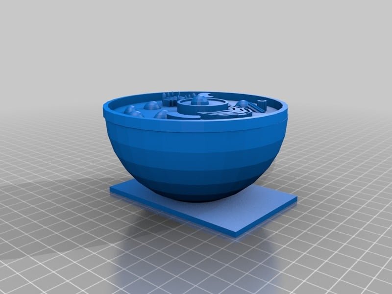 Animal Cell Complete Model 3D Printer Model Download Free STL File ...