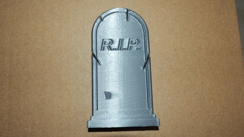 Tombstone Halloween Decoration 3D Printer Model Download Free STL File ...