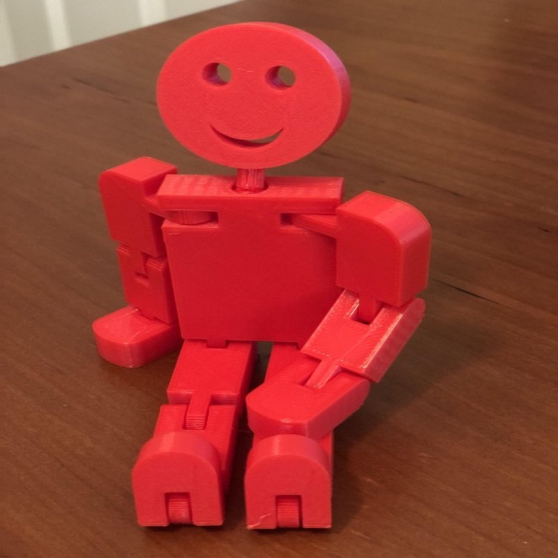 Flex Human 3D Printer Model Download Free STL File - 3axis.co