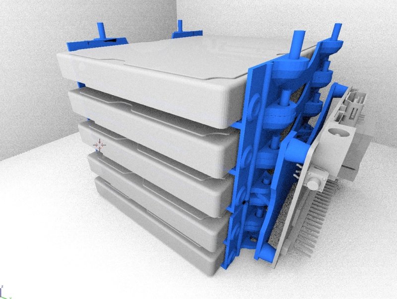 Stackable 2.5 Hd For OrangePI Or Raspberry Based NAS 3D Printer Model ...