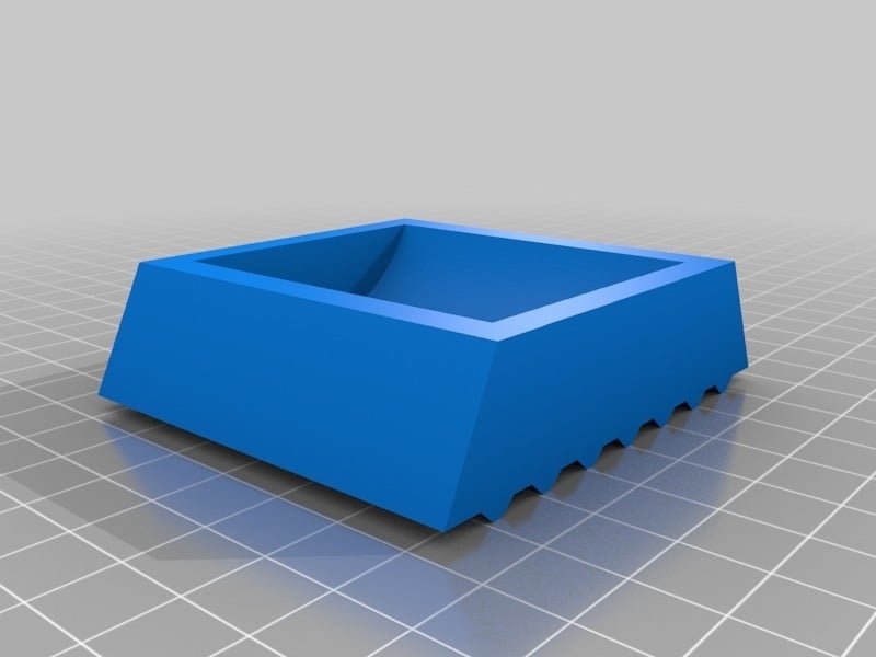 Office Chair Wheel Chock 3D Printer Model Download Free STL File - 3axis.co