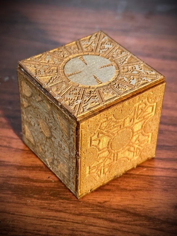 Laser Cut Hellraiser Puzzle Box Free Vector Download - 3axis.co