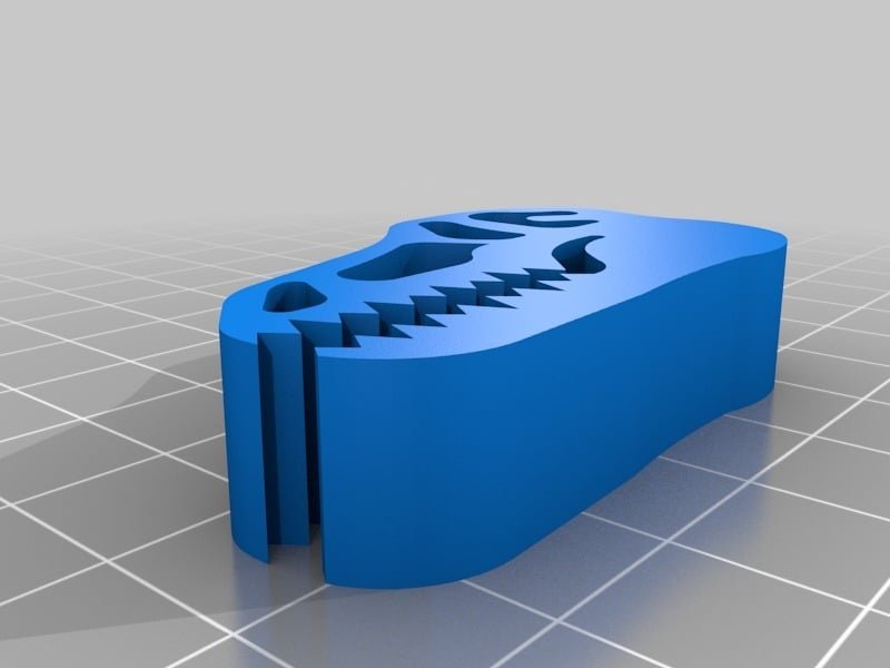 Tyrannosaurus Chip Clip 3D Printer Model Download Free STL File - 3axis.co