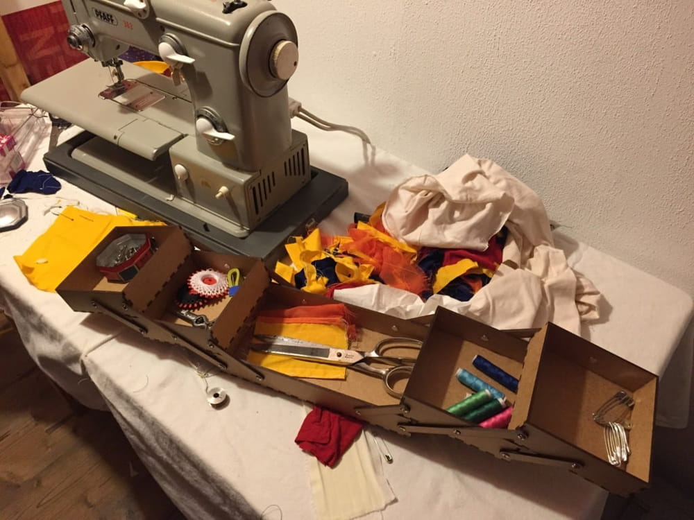 Laser Cut Sewing Expanding Box SVG File Free Download - 3axis.co