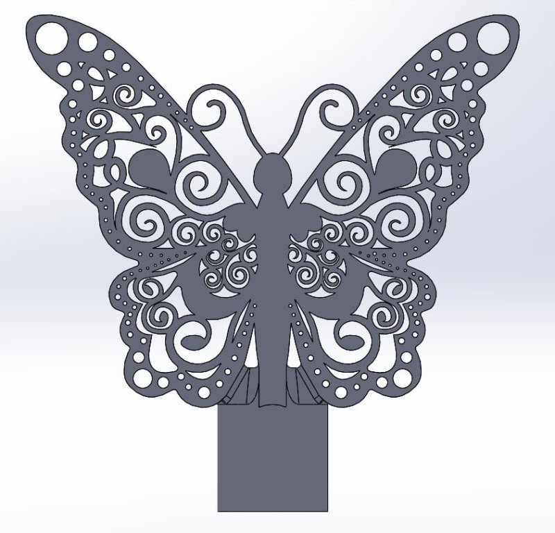 Butterfly Valve Cap 3D Printer Model Download Free STL File - 3axis.co