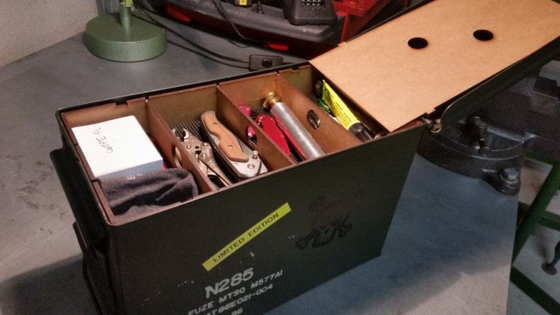 Laser Cut Military Toolbox Free Vector Download - 3axis.co