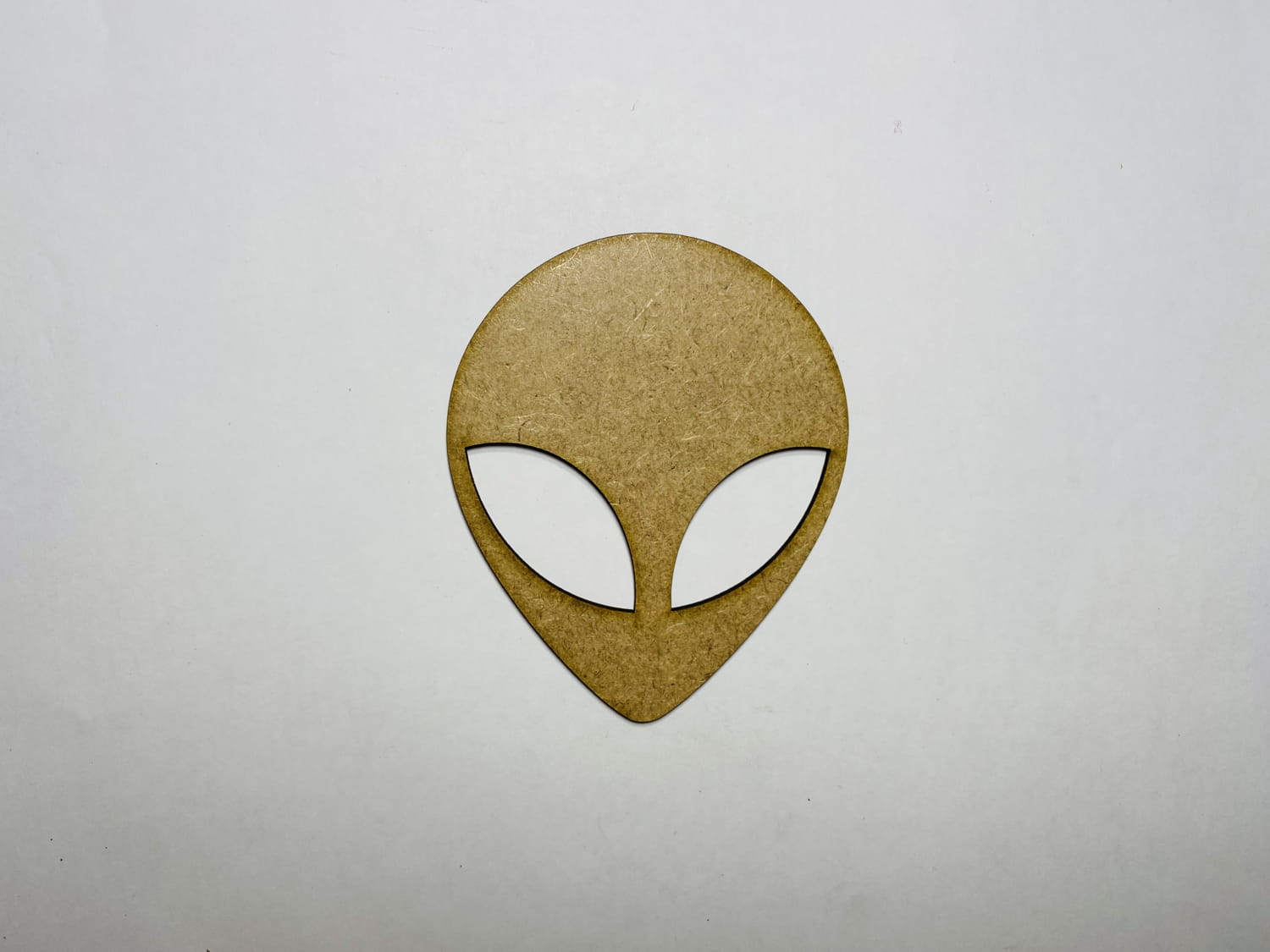 Laser Cut Alien Head Cutout Unfinished Wooden Shape SVG DXF CDR AI PDF ...
